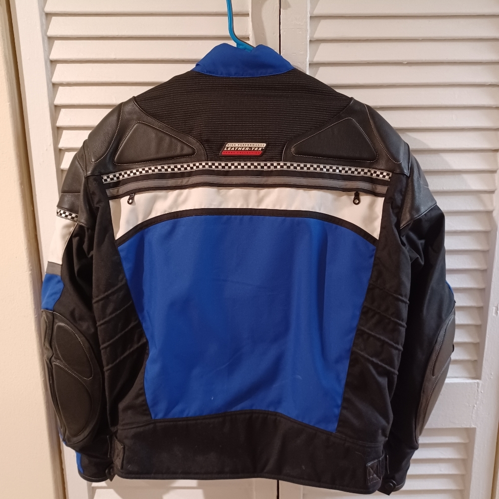 First Gear Motorcycle Racing Jacket Sz Xl - Gem
